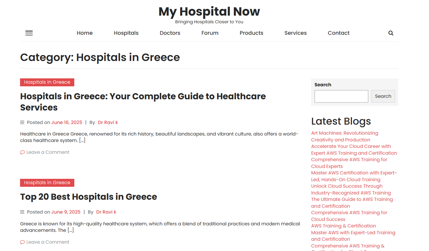 A Comprehensive Guide to Hospitals in Greece | MyHospitalNow - Best Eye ...