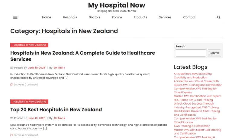 A Comprehensive Guide to Hospitals in New Zealand | MyHospitalNow ...