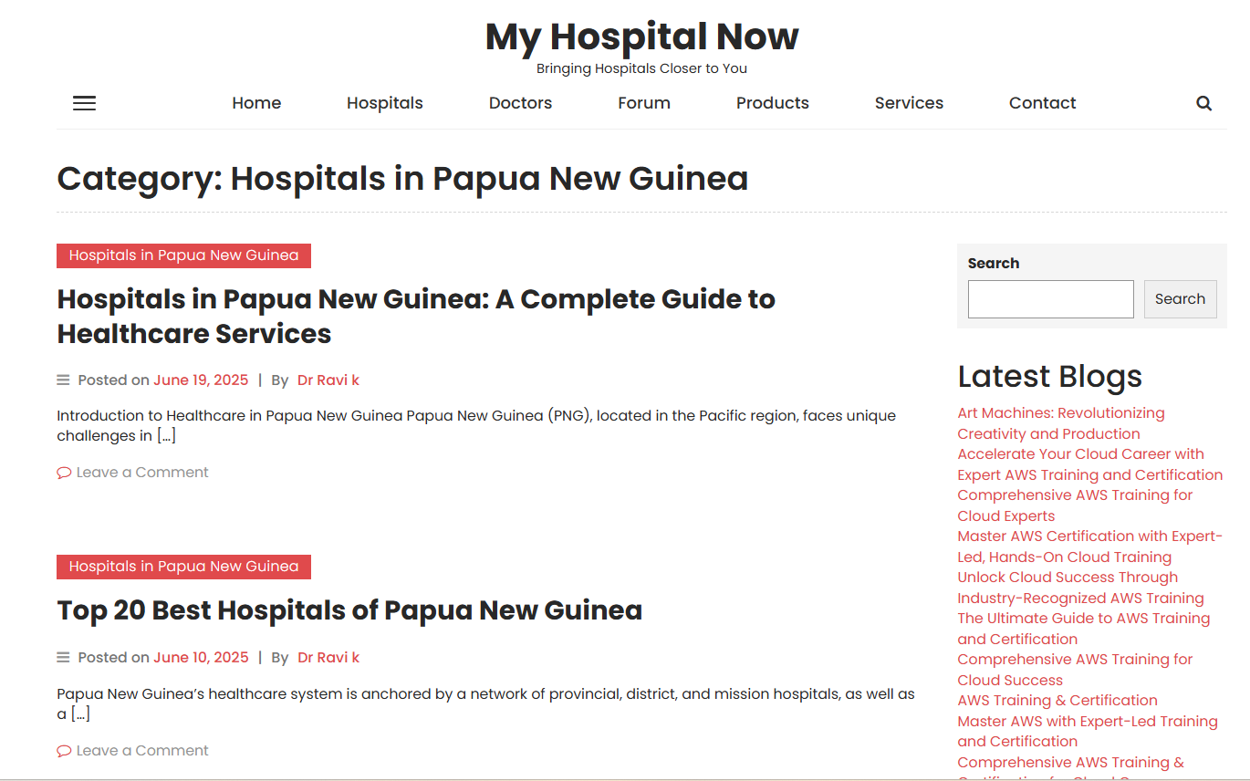 A Comprehensive Guide to Hospitals in Papua New Guinea | MyHospitalNow ...