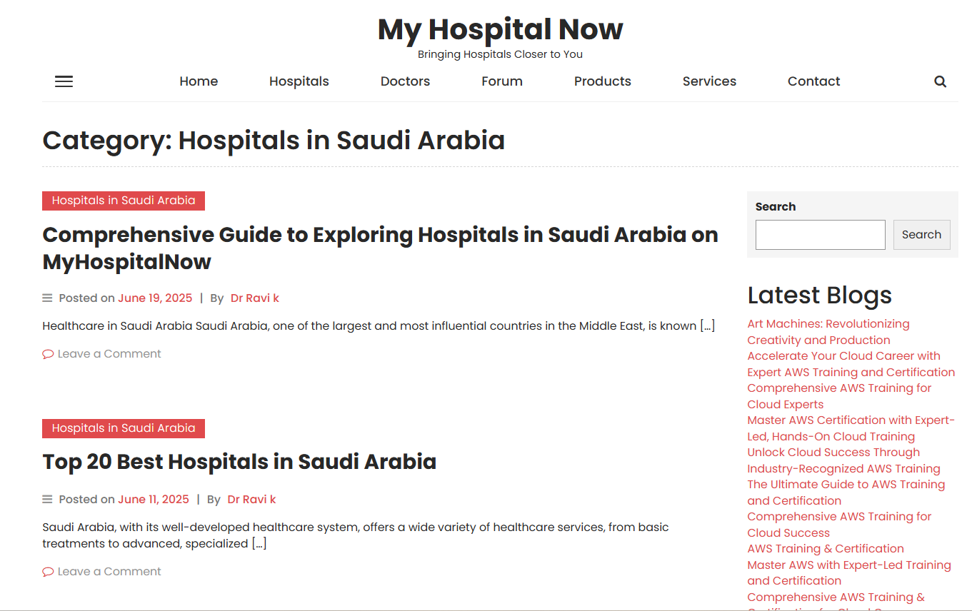 A Comprehensive Guide to Hospitals in Saudi Arabia | MyHospitalNow ...