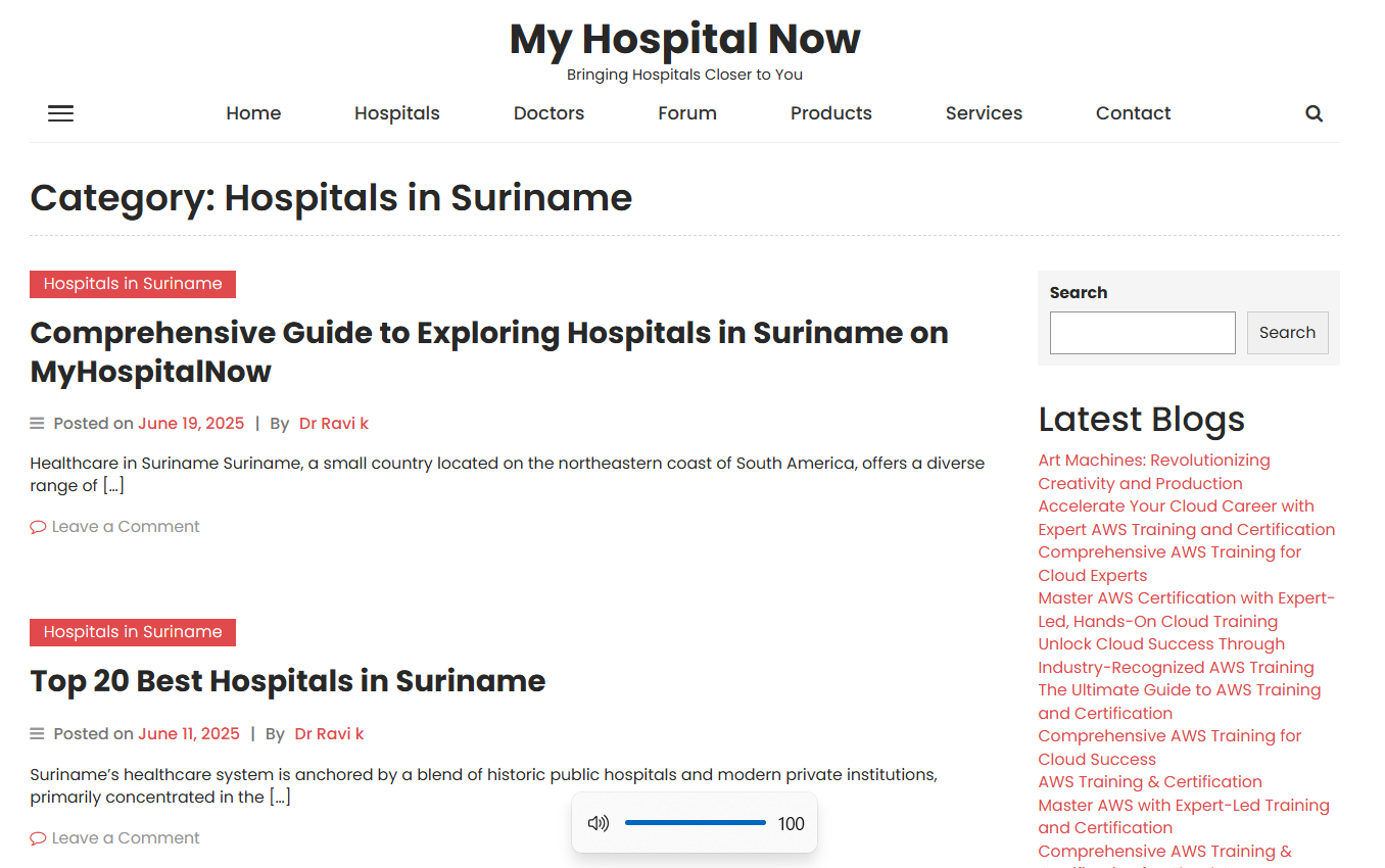 A Comprehensive Guide to Hospitals in Suriname | MyHospitalNow - Best ...