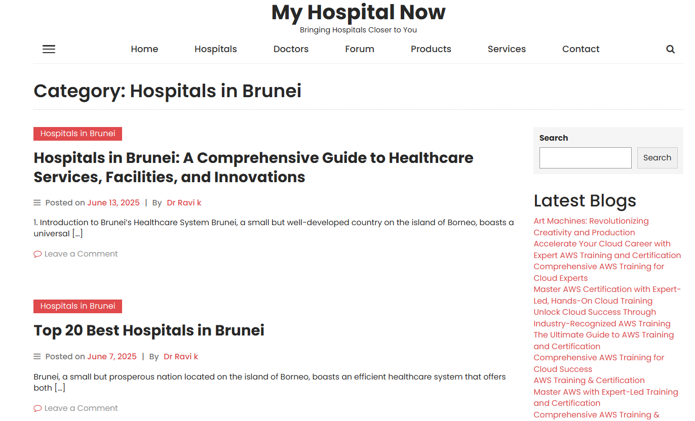 A Comprehensive Guide to Hospitals in Brunei | MyHospitalNow - Best Eye ...