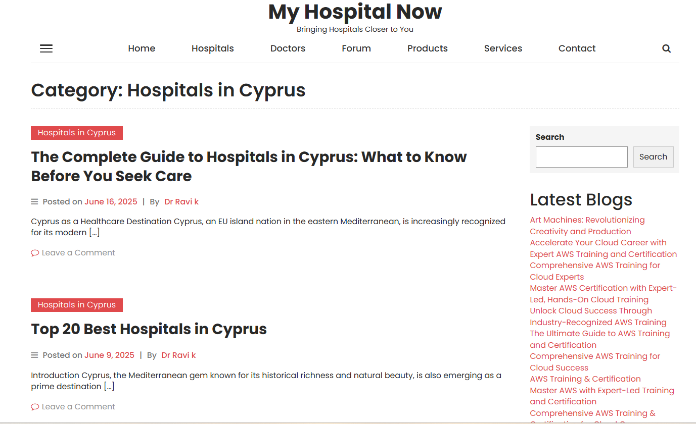 A Comprehensive Guide to Hospitals in Cyprus | MyHospitalNow - Best Eye ...