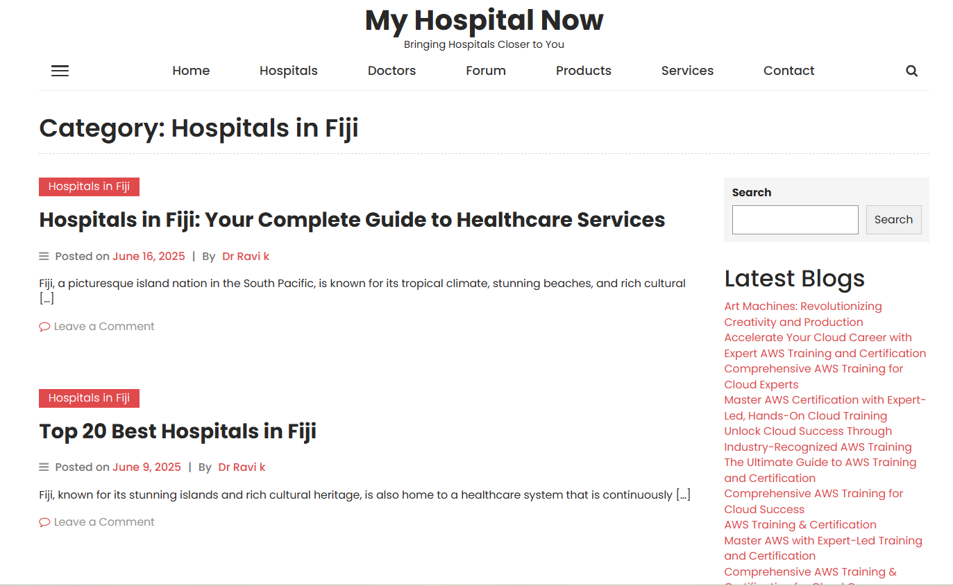 A Comprehensive Guide to Hospitals in Fiji | MyHospitalNow - Best Eye ...
